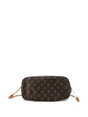 LOUIS VUITTON Neverfull Monogram Canvas Pm Tote Bag - Brown