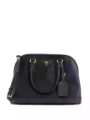 Prada Open Promenade Bag Saffiano Leather Medium Tote Bag