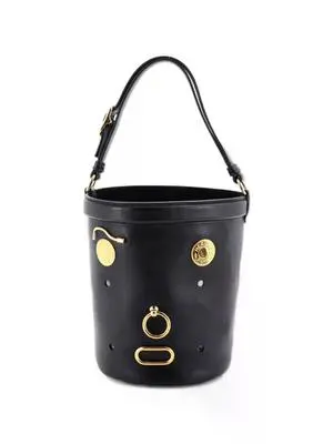 Hermès Sac De Mangeoire Play Tadelakt Bucket Bag - Black
