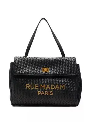 RUE MADAM PARIS Xl Les Jours Tote Bag - Black