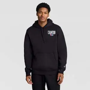 Champion Fleece Hoodie, Left Chest Graphic