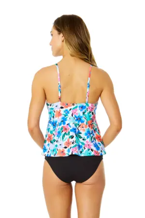 ANNE COLE Easy Triangle Tankini Swim Top