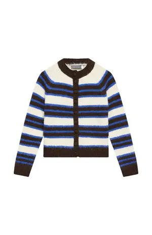 Mint Velvet Multi Striped Knit Cardigan