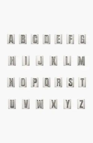 Mejuri Cipher Letter Chain