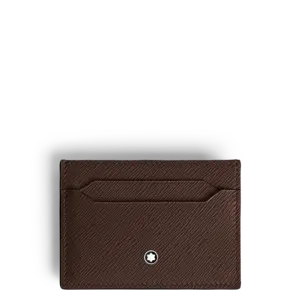 Montblanc Sartorial Leather Card Holder 5cc - Ebony