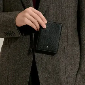 Montblanc Grain Leather Passport Holder