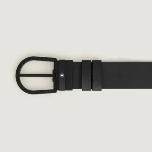 Montblanc Extreme Leather 35mm Horseshoe Buckle Reversible Belt