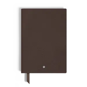 Montblanc Grain Leather Notebook - Ebony
