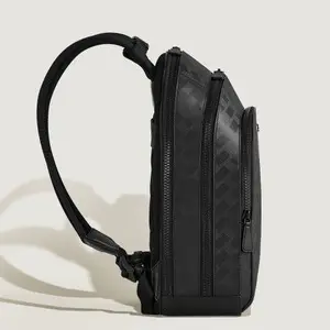 Montblanc Extreme Leather 3 Compartment Backpack