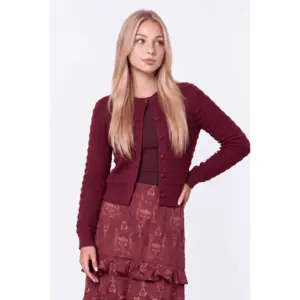 YAKIRA BELLA Lucca Cardigan Raspberry