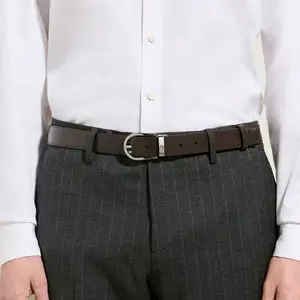 Montblanc Meisterstück Leather Horseshoe 30mm Reversible Belt