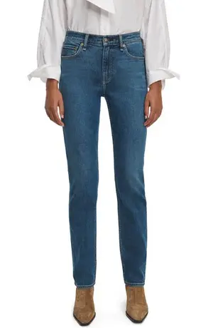Rag & Bone Sutton High Waist Slim Cigarette Jeans