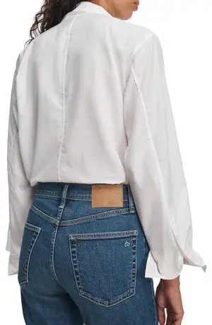 Rag & Bone Sutton High Waist Slim Cigarette Jeans