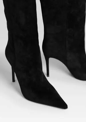 Retrofete Lyra Suede Boot - Black