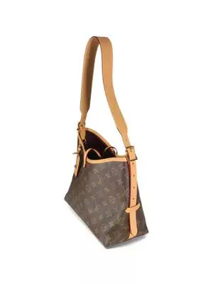 LOUIS VUITTON 2021-2025 Bb Carryall Monogram Tote Bag