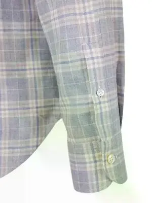 VINCENZO DI RUGGIERO Check-pattern Long-sleeve Shirt