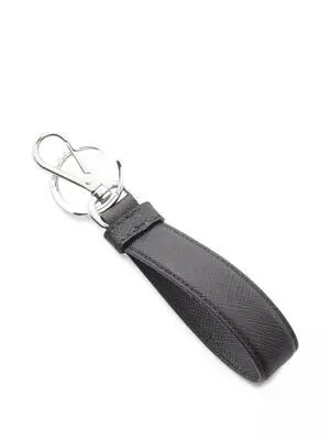 Prada Saffiano Leather Key Ring