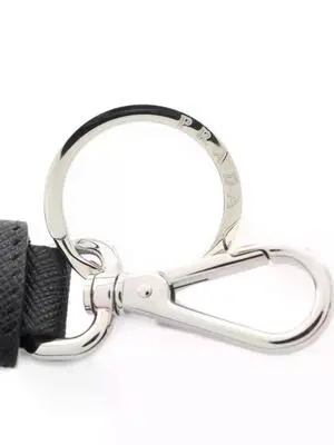 Prada Saffiano Leather Key Ring