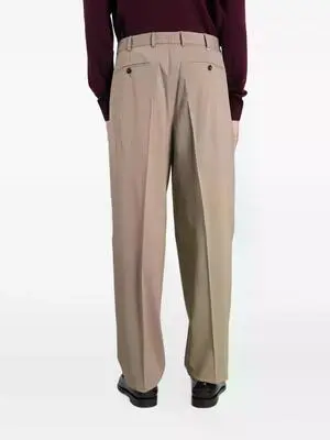 PT TORINO Pleated Straight-leg Trousers
