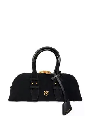 Pinko Small Escape Bag In Leather - Black