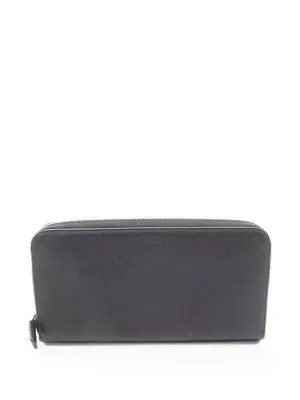 Prada 2010s Saffiano Leather Wallet - Black