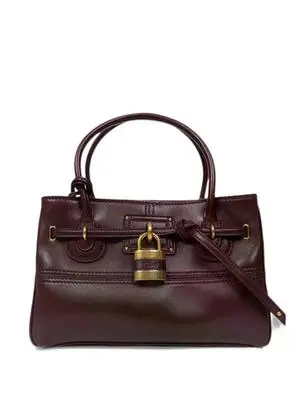 Chloé Small Paddington Sling Top Handle Bag In Soft Leather
