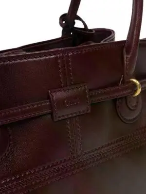 Chloé Small Paddington Sling Top Handle Bag In Soft Leather