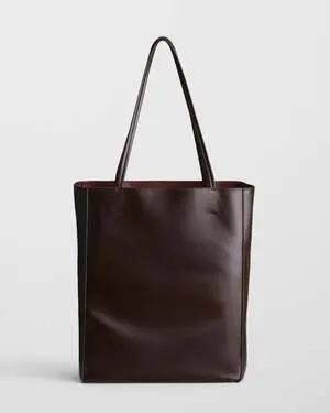 Phoebe Philo Chocolate Paper Tote