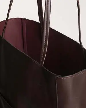 Phoebe Philo Chocolate Paper Tote