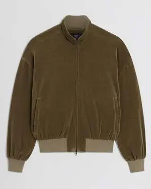 Phoebe Philo Velveteen Bomber Jacket