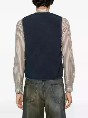 KOIKE BARCELONA Quilted Velvet Gilet