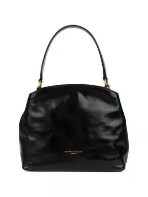 GIANNI CHIARINI Logo-stamp Leather Shoulder Bag