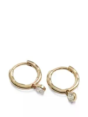 Monica Vinader Laboratory-grown Diamond Huggie Earrings