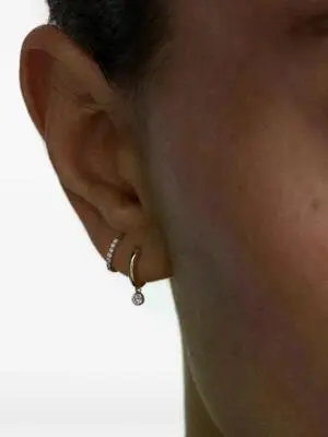 Monica Vinader Laboratory-grown Diamond Huggie Earrings