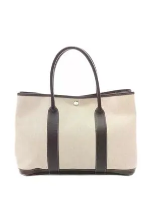 Hermès 2005 Pm Garden Party Tote Bag - Neutrals