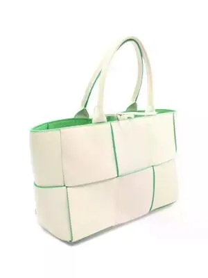 Bottega Veneta 2000s Maxi Arco Intrecciato Tote Bag - Neutrals