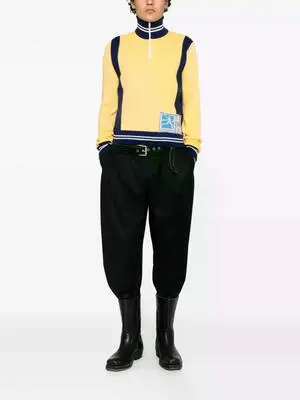 MAGLIANO Colour-block Logo-patch Sweater