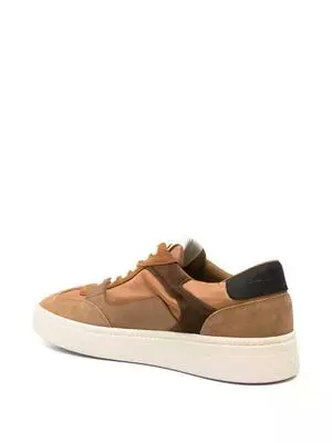 GIUSEPPE ZANOTTI Suede-panelled Sneakers