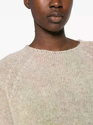 SCAGLIONE Raglan-sleeve Boat-neck Sweater
