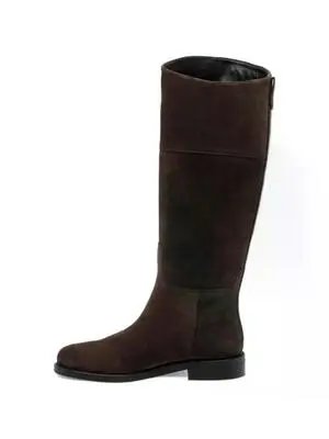 FABI Round-toe Suede Boots