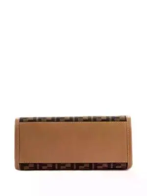 Fendi Sunshine Shopper Zucca Canvas Small Tote Bag