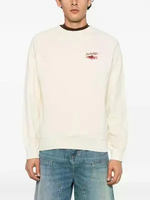 IN THE BOX Graphic-print Raglan-sleeve Sweatshirt