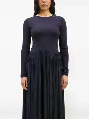 Samsøe Samsøe Alexa Ribbed Long-sleeve T-shirt - Blue