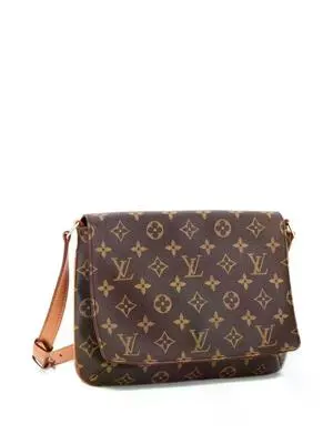 LOUIS VUITTON Musette Tango Handbag Monogram Canvas Shoulder Bag