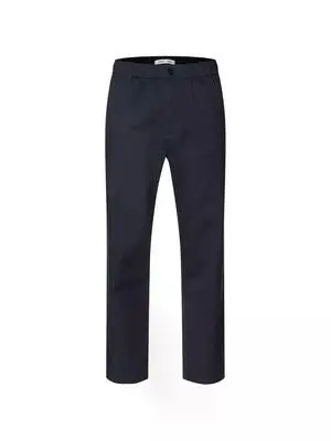 Samsøe Samsøe Sajabari Fly P Elasticated-waistband Trousers - Blue
