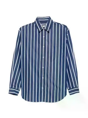 Matteau Classic Stripe Shirt - Blue