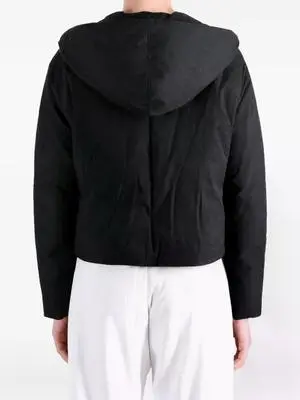 TAIGA TAKAHASHI Hooded Wrap Puffer Jacket