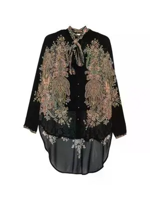 Zimmermann Clash Pussy-bow-collar Shirt