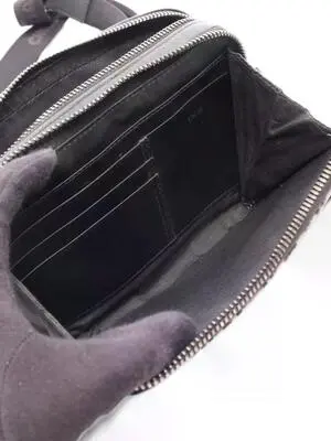 Dior 2010s Oblique Zip Pouch Shoulder Bag