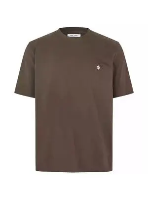 Samsøe Samsøe Saotto Logo-embroidered T-shirt - Brown